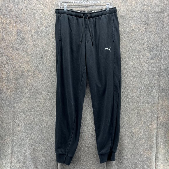 Puma | Pants | Puma Jogger Men Large Adult Black Outdoors Pants Logo ...